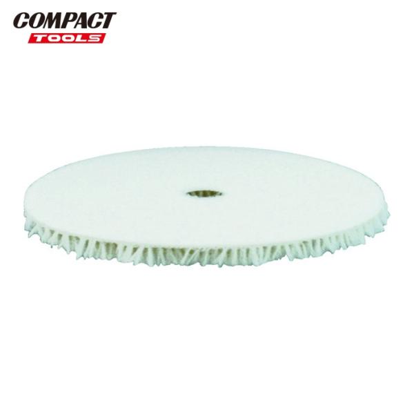 コンパクトツール ダブルアクションエアサンダー用オプションパーツ|特長:細部の磨き作業に最適なサイズのウールタイプのバフです。 72mm径マジックパッドで使用できます。