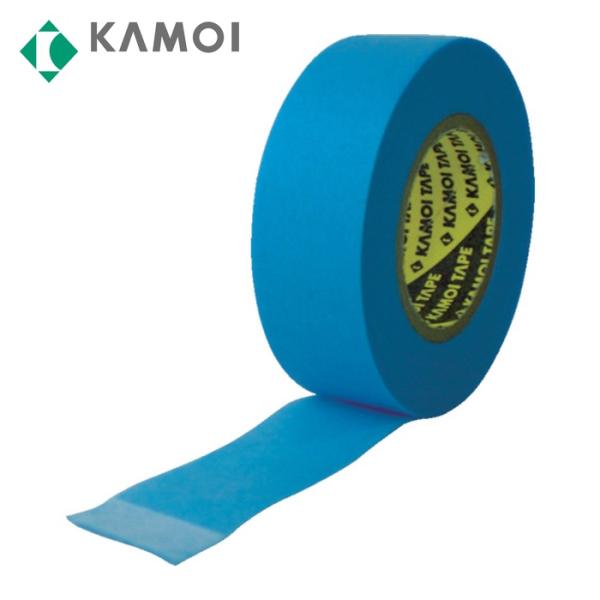カモ井 マスキングテープ(シーリング用)|特長:結露面やサッシのチリ部分にもしっかり接着します。 巻き戻しが軽く作業性が良好です。
