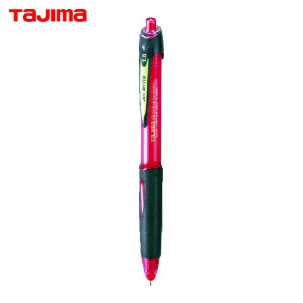 タジマ 建築用ペン|特長:圧縮空気でインクを押し出す加圧ボールペン上向き筆記でもかすれず、濡れた紙にもくっきり書けます。 油性です。