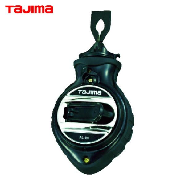 タジマ チョークリール|特長:一回転で3倍巻き取るはや巻仕様です。 1回の引き出しで3回打てる専用糸採用です。