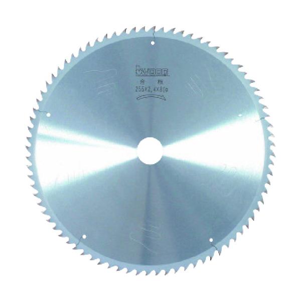 IWOOD チップソー(木工用)|特長:特殊チップを採用し、長寿命を実現したプロ向け合板・ヨコ挽きチップソーです。 レーザースリット入りでブレを抑えて消音性能も優れています。