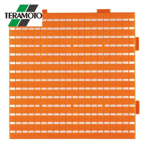 テラモト ジョイントスノコ|特長:滑りにくいノンスリップ形状を採用しています。 施工しやすい大型スノコです。