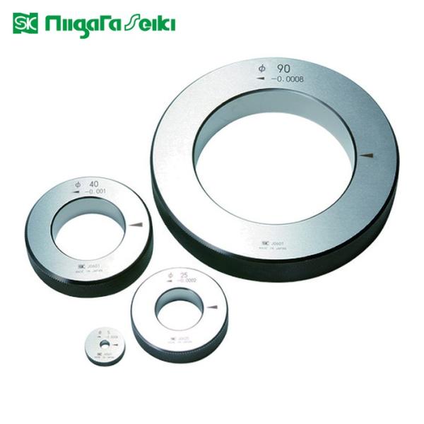 SK リングゲージ|特長:内径測定器の0点調整用のマスタゲージです。 経年変化を防ぐサブゼロ処理、安定化処理済です。