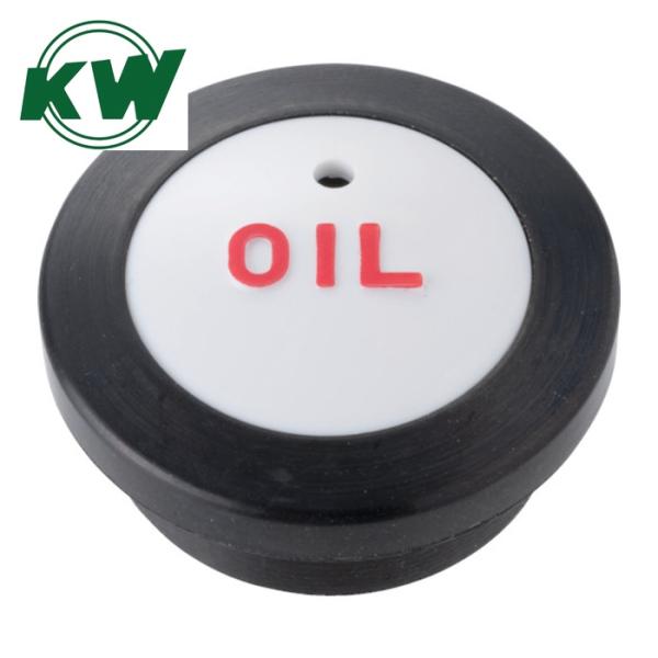 ・ネジ加工のいらないオイルキャップです。・注油口兼空気口のキャップに。・外径(mm):40・厚さ(mm):19・取付穴径(mm):30・耐熱温度(°C):100・押し込み式・ニトリルゴム(NBR)・シンナー等の有機溶剤にはご注意ください。-...