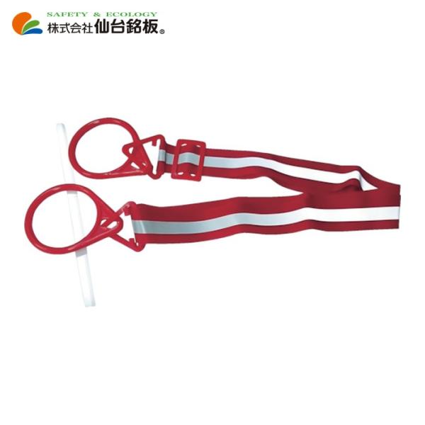 仙台銘板 ガードテープ|特長:取り付け取り外しが簡単です。 場所を取らずにコンパクト収納ができます。 ロープの長さは1mから2mまで伸縮自在です。