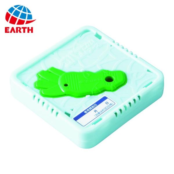 アース 防虫用品|特長:ワサビ由来成分(イソチオシアン酸アリル)の力でコバエを殺虫、忌避します。 イヤなニオイもしっかり消臭&amp;防カビ効果でゴミ箱の中を清潔に保ちます。 フタに貼るだけで、ワサビ由来成分の力でコバエを殺虫・忌避します。