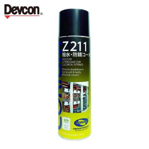 DEVCON 防錆剤|特長:優れた撥水&amp;防錆効果を発揮します。 水や湿気によるショートや腐蝕等の様々なトラブルを防ぎます。 表面に付着している水を押しのけて油膜を形成し、湿気を除去して乾燥させます。