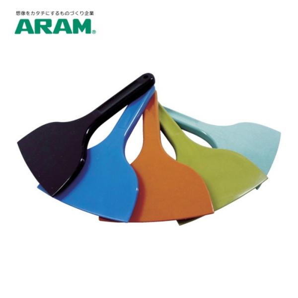 ARAM スクレーパー|特長:金属検知機で反応可能な素材(芯材含め)を使用しており異物混入リスクを軽減します。