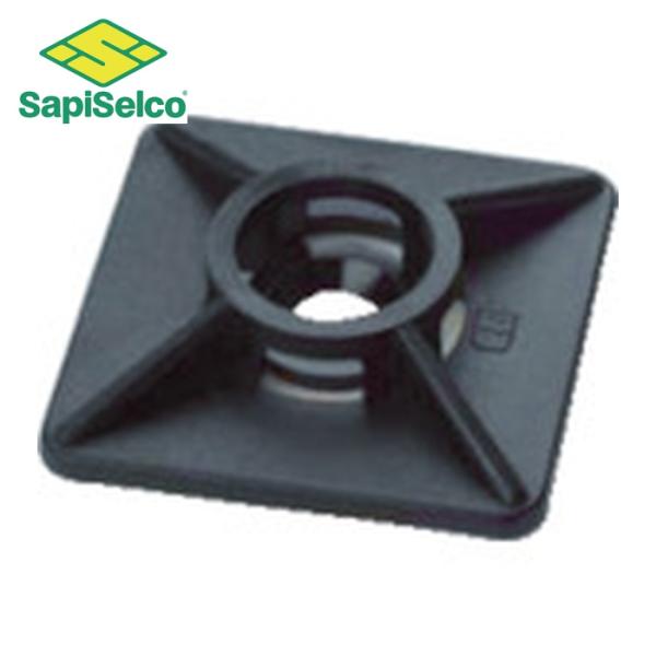 SapiSelco ケーブル固定具|特長:ケーブルタイを固定し、電線、ケーブルをまとめることができます。