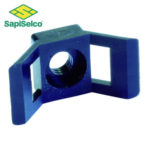 SapiSelco ケーブル固定具|特長:ケーブルタイを固定し、電線、ケーブルをまとめることができます。