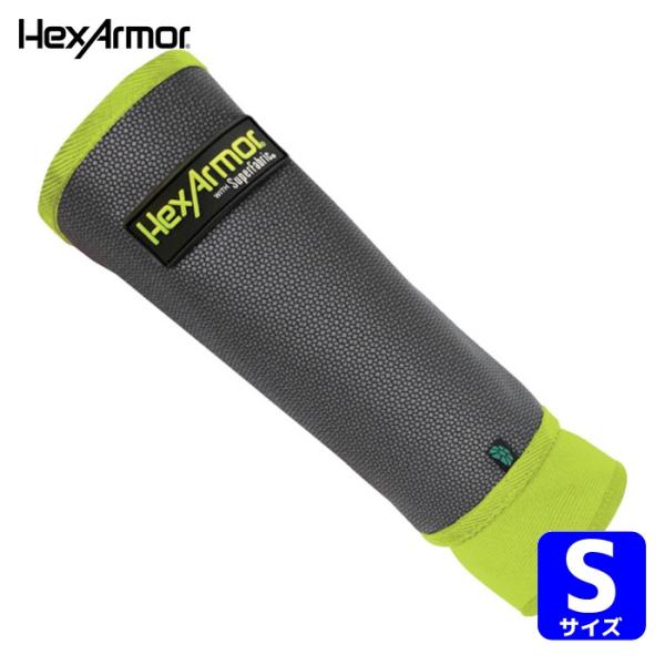 HEX ARMOR 耐切創腕カバー|特長:前腕全体を覆うようにSuperFabric[[R上]]素材を使用し鋭利な物の侵入を防護し、切創は勿論のこと、突刺し事故を防ぐ革新的な腕カバーです。 ニット編みの物や、革製の腕カバーより軽量で通気性が...