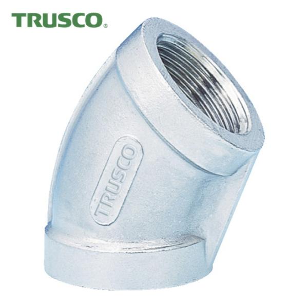 TRUSCO ねじ込み管継手(エルボ)|特長:さまざまな設備に利用されるステンレス製のねじ込み継手です。