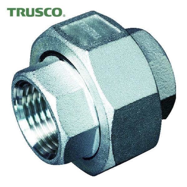 TRUSCO ねじ込み管継手(ユニオン)|特長:様々な設備に利用されるステンレス製のねじ込み継手です。