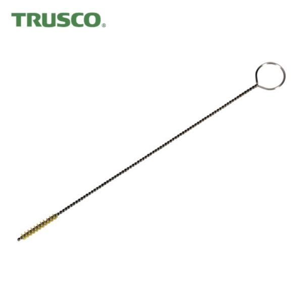 TRUSCO パイプクリーナー(HACCP対応)|特長:ノズルなど、細い穴の清掃に便利なブラシです。 カラーによる区域管理などができるHACCPに対応したブラシです。 毛は抜けにくく熱に強いため、衛生管理が必要な場所での使用に適しています。