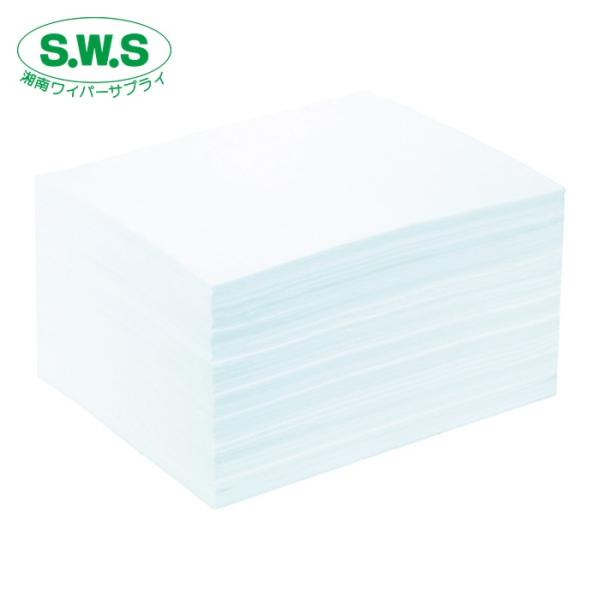 SWS 吸収材(シートタイプ)|特長:粘度が高い油の吸収スピードが速く、吸収量も多い油専用吸着マットです。 急な漏洩に素早く油を吸収します。