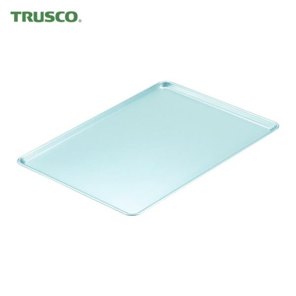 TRUSCO アルミバット|特長:高温度、低温度に耐えることができます。 (アルミ芯入)・冷蔵庫より直接オーブンへ入れて使用できます。 表面はアルマイト処理をしています。