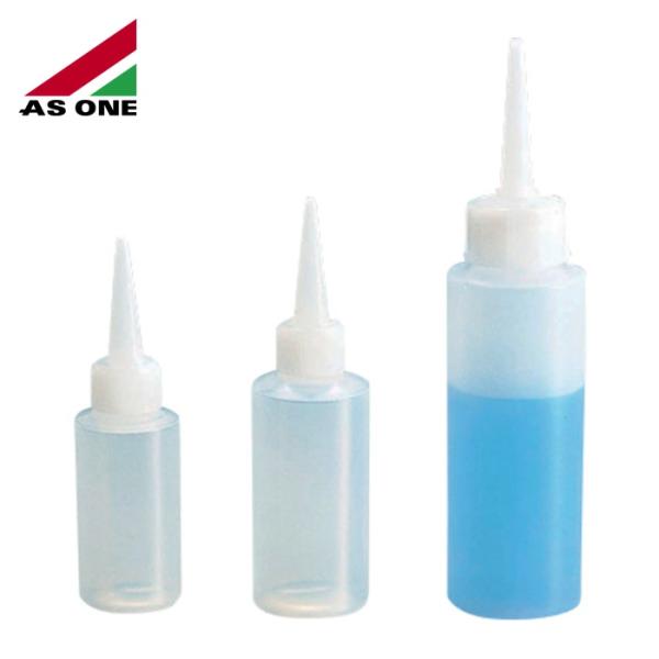 AS 洗浄瓶|特長:先端部に穴の開いていないタイプです。 先端部をハサミで切って使用してください。