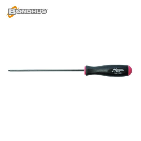 BONDHUS 六角棒ドライバー|特長:グリップはトルク伝達がよく、滑りを防止したデザインとなっています。 ブレードはボンダス特殊鋼材のプロテニアム[[R上]]合金鋼を採用していますので、工具の摩耗に強く長持ちします。 ブレード部の硬度はH...