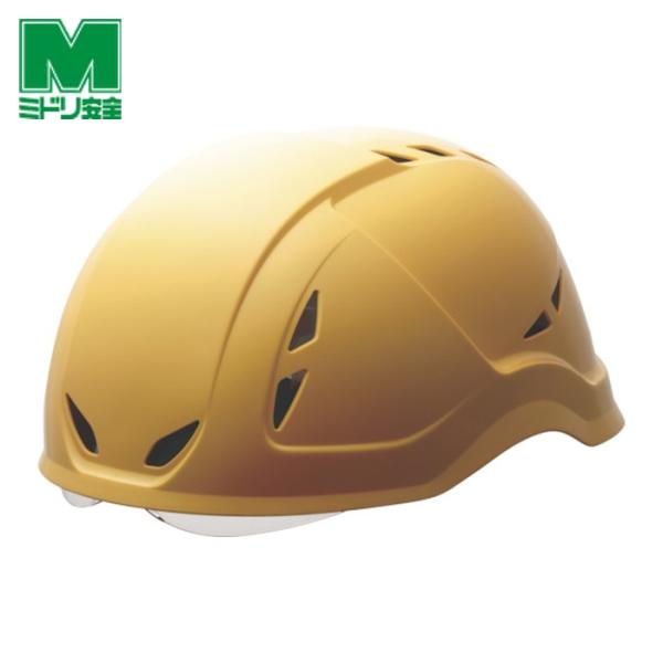 ミドリ安全 軽作業帽|特長:目のサイドまで保護する、ワイドシールド面搭載です。 シールド面は歪みの少ないポリカーボネート製です。 傷のつきにくい両面ハードコート仕上で、視界良好です。