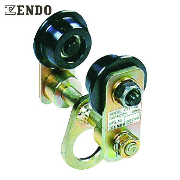 ENDO プレーントロリー|特長:吊元に取り付けることで、手動でのスムーズな横移動を可能にします。