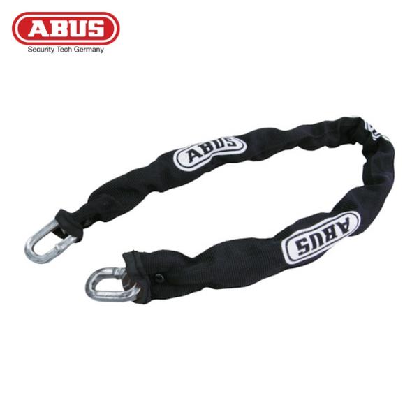 ABUS チェーン|特長:切断に対して非常に屈強です。 布カバー付ですので耐久性にも優れています。 屈強な南京錠との組合せで最高レベルのセキュリティコンビネーションが可能となります。