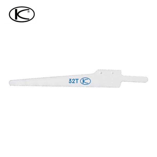 ・KS-35用。・KS-22用。・品名:KS-22のこ刃(32山)10枚入り・適合機種:KS-22・全長(mm):96・内容:10枚入り・袋入数(枚):10・刃形状:32山・のこ刃 32山 10枚入り・鉄-ブランド : 空研 メーカー : ...