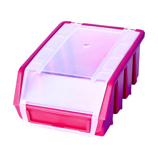 PATROL 樹脂製工具箱|特長:小物の収納に便利です。 フタは中身がやすい半透明タイプです。 別売りの工具箱に取付可能です。