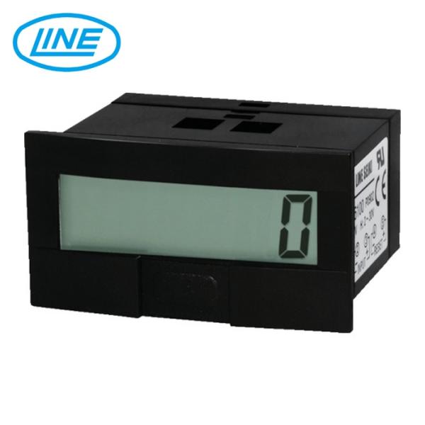 LINE カウンタ|特長:大型LCD表示です。 (6桁:10。 6×4。