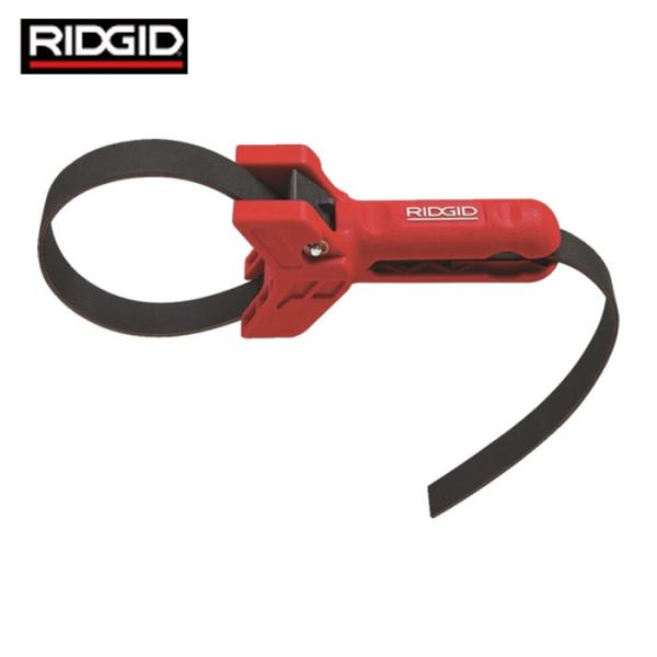 RIDGID ベルトレンチ|特長:専用ベルトで滑らず、プラスチック管をしっかりつかみます。 2丁をペアで使用すると、パイプの接続が非常に楽になります。 管のサイズに合わせてベルトを調整し、ハンドルを閉じるだけなので、取り付け・取り外しが簡単...