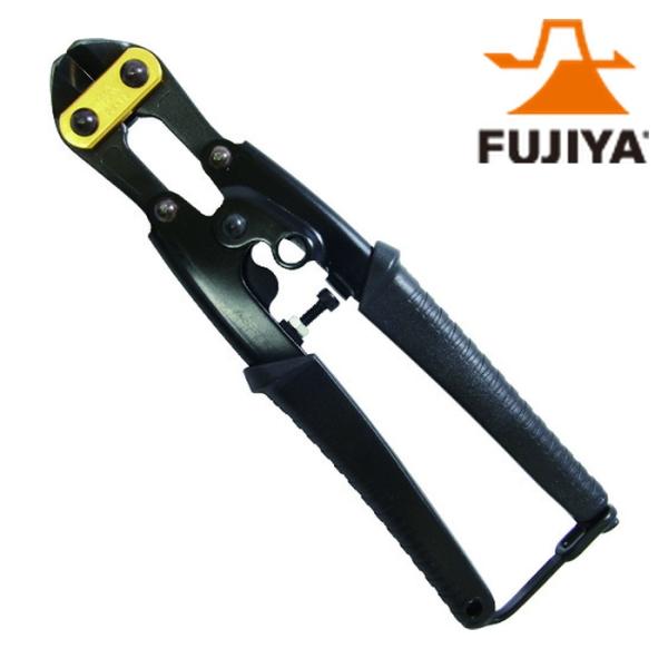 フジ矢 ミニカッター(アルミ・ステンレスハンドル)|特長:鉄線やピアノ線の切断に最適です。 セーフティーコード取付穴付です。