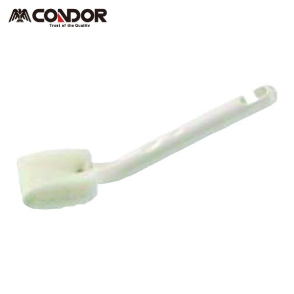 コンドル ハンドブラシ|特長:洗剤の含みが良く便器を傷つけにくいスポンジタイプです。