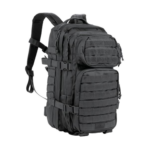 REDROCK バックパック|特長:2つのコンパートメントと2つのポケットで荷物を整理できます。 肩ベルトとバックパネル部分にメッシュ素材を使用しています。 MOLLEシステムを採用しており、別売りのポーチなどを取り付け可能です。