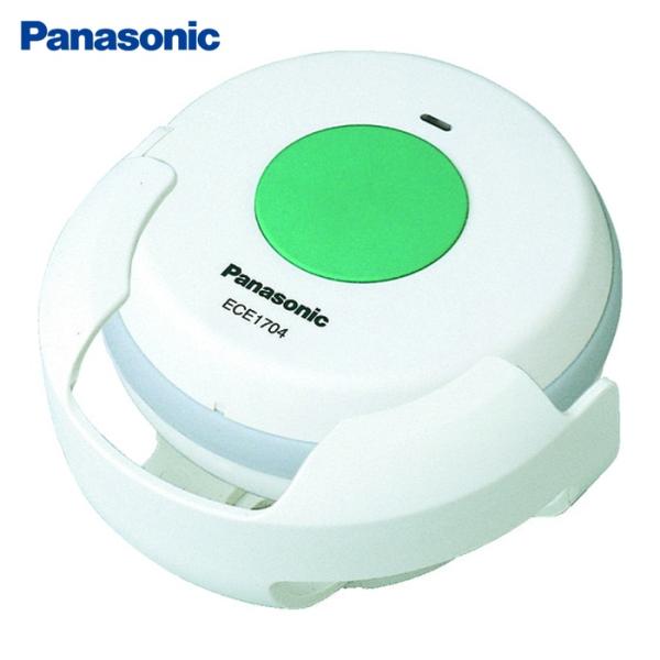 Panasonic インターホン|特長:ワイヤレスコール用発信器です。 防浸仕様となっております。 お風呂からの連絡に使用できます。