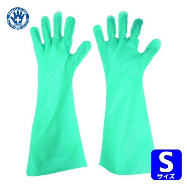 東京パック ポリエチレン使い捨て手袋(外エンボス)|特長:五本指の付け根に絞りを入れてフィット感を向上、作業中のずれ、脱落を防ぎます。 環境に優しいポリエチレン製です。 高品質で衛生的な国産品です。