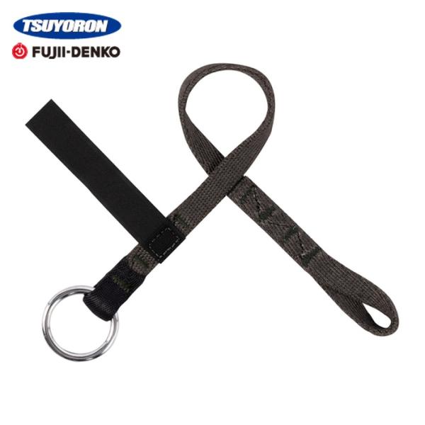 TSUYORON ハーネス用アクセサリー|特長:連結ベルト長さ50cmのロングサイズです。 フルハーネスの背中にあるD環に連結ベルトを取付け、安全ブロックなどのフックの着脱を容易にします。 未使用時は面ファスナーでフルハーネスの肩部に固定で...