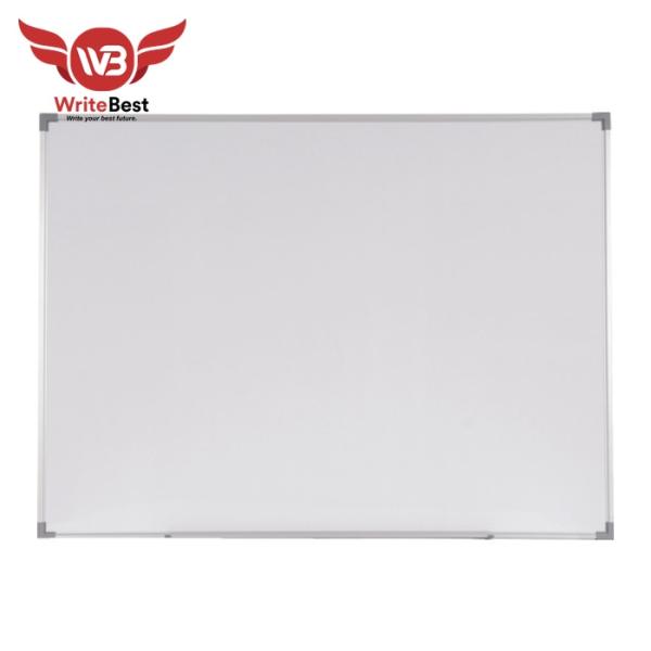 WRITEBEST ホワイトボード(無地)|特長:コーナーにRがついており安全です。 簡単に壁に取り付けができます。 適合脚と組み合わせることができます。