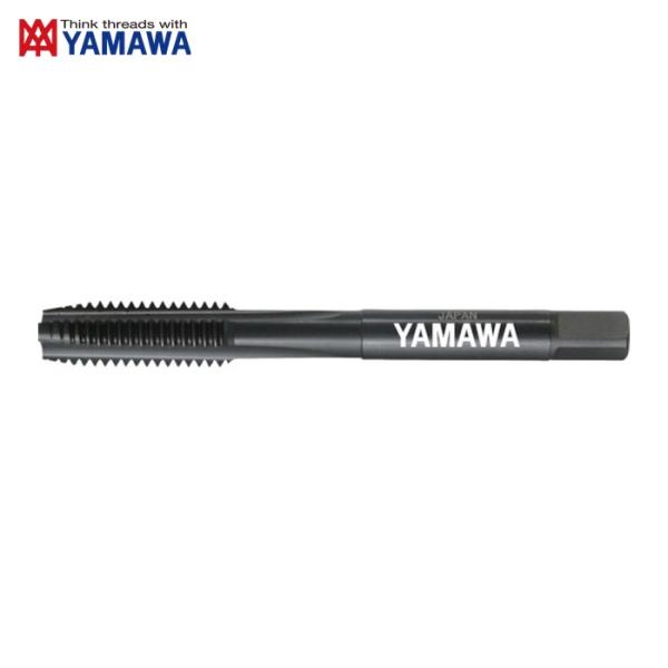 ヤマワ ハンドタップ|特長:加工硬化が著しく粘い材料のステンレス鋼をはじめ、クロム鋼、モリブデン鋼の加工に適したハンドタップです。 溶着防止のため、表面に酸化処理を施しています。