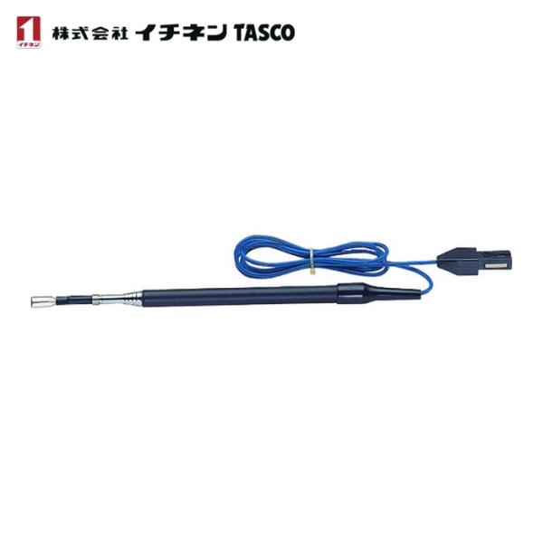 タスコ 多機能環境測定器|特長:エアコンの吹き出し口の温度測定に最適です。 センサーフィラメントは露出型になってますので、感知速度が非常に速く高精度です。 天カセ、天吊りタイプのエアコン等の吹出温度の測定に最適です。
