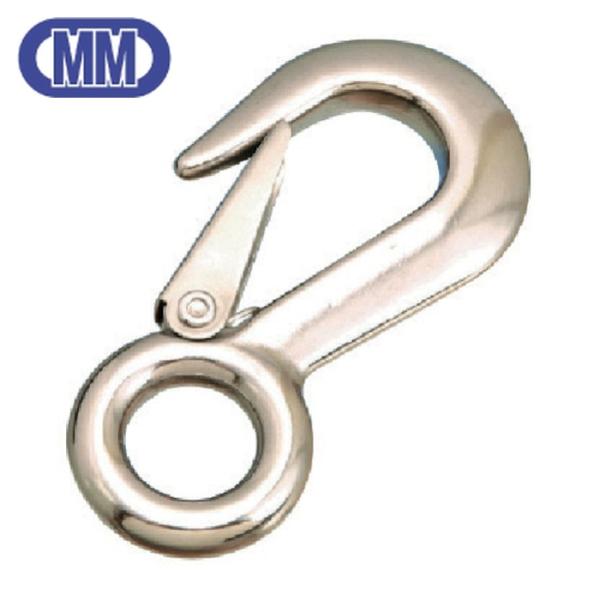 水本 フック|特長:重量フックと比べて小さいフックです。 ハズレ止め付です。