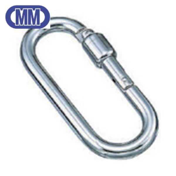 水本 フック|特長:環のついた外開きの構造なので、不用意に開くことがありません。