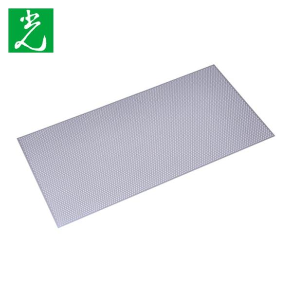 光 パンチングメタル|特長:軽量・加工性に優れ、リサイクルしやすい素材です。 耐食性に優れています。 こまめな手入れで光沢が保てます。