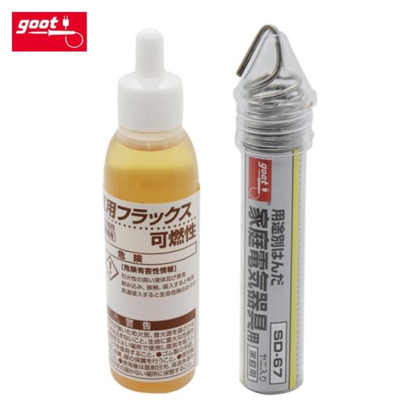 グット フラックス|特長:電源コードやコネクターなど、電線のはんだ付けに最適です。
