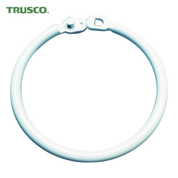 TRUSCO カードリング|特長:リングを開いてカードを自由に抜き差しできます。