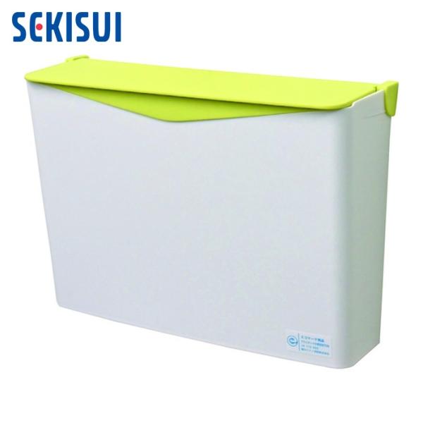 積水 マグネット付ケース|特長:A4ファイルサイズを収納できるので、再生用紙の回収やカタログの収納に便利です。
