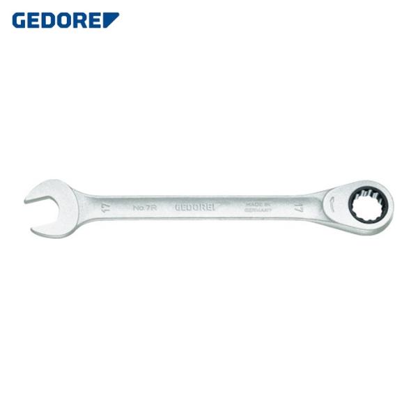 GEDORE コンビネーションラチェットレンチ|特長:ラチェット部分は独自の“UNIT DRIVE”構造でナットやボルトと接する表面積が大きく、均等かつ安定的に力がかかり、スムーズに回すことができます。 緩やかなトルク伝達により、なめたボル...