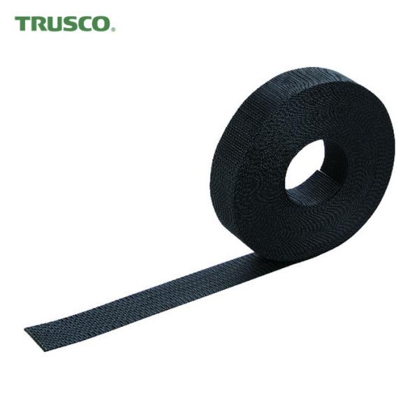 TRUSCO 結束ベルト|特長:一般的な合成繊維で最も強度があるナイロンを使用し、摩擦と衝撃にも強く耐熱性にも優れたベルトです。