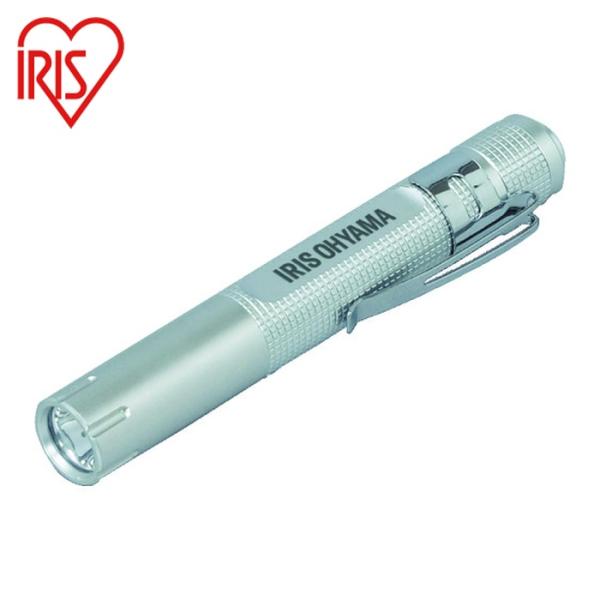IRIS LED懐中電灯(電池式)|特長:照射距離が長いため、点検や警備などに便利です。 単4形乾電池1本でご使用いただけます。