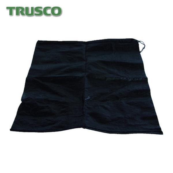 TRUSCO 土のう|特長:耐候性に優れたブラック土のうです。 耐候性は約2~3年程度です。