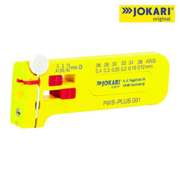 JOKARI ワイヤストリッパー|特長:電気通信、データ制御などで使用される単線および複線のストリッピングに適しています。