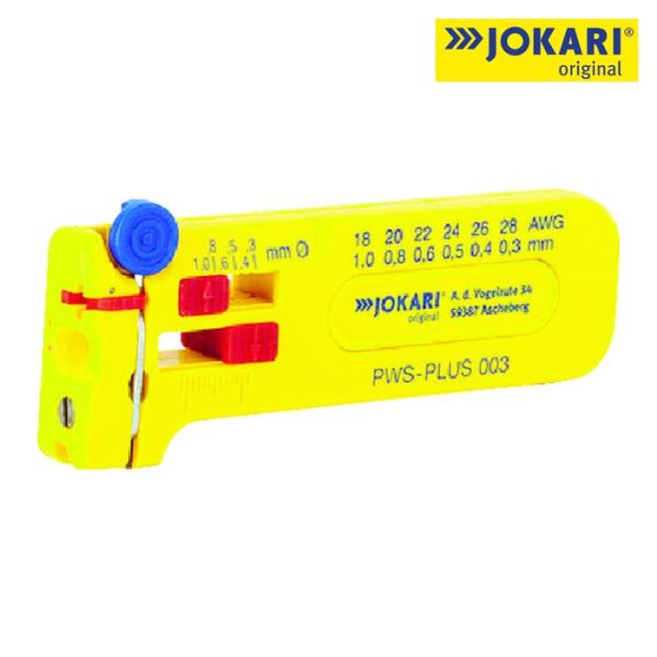 JOKARI ワイヤストリッパー|特長:電気通信、データ制御などで使用される単線および複線のストリッピングに適しています。